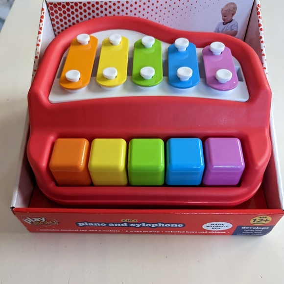 play right | Toys | New Play Right Piano And Xylophone | Poshmark